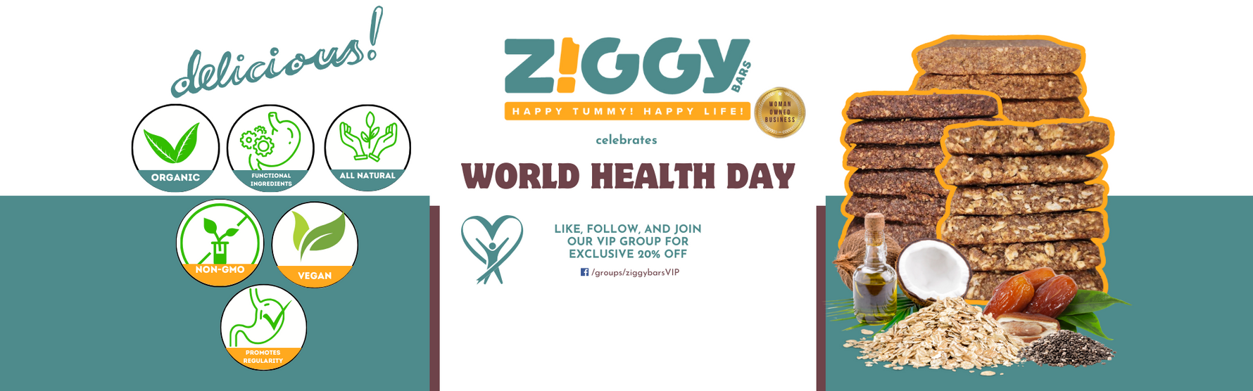 Ziggy Bars - Delicious Digestive Support for Moms and Kids