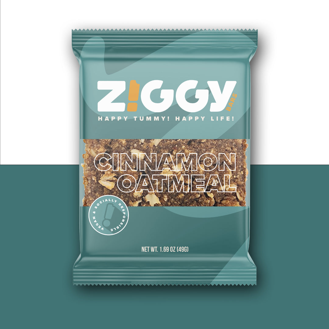 Cinnamon Oat Ziggy Bars | Nourishing Snack Bars!